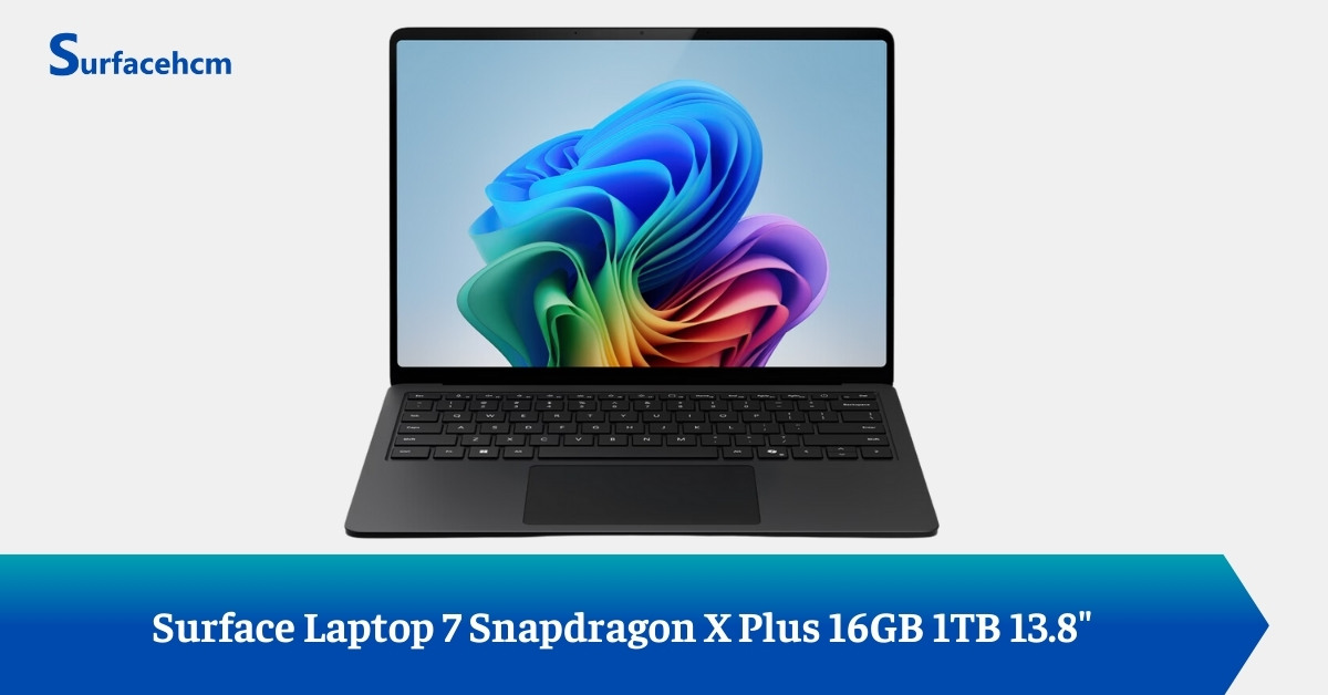 Surface Laptop 7 Snapdragon X Plus 16GB 1TB 13.8″ Mới, Trả Góp 0%