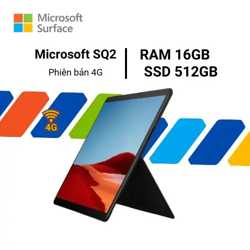 Surface Pro X SQ2 16GB 512GB chính hãng, giá tốt