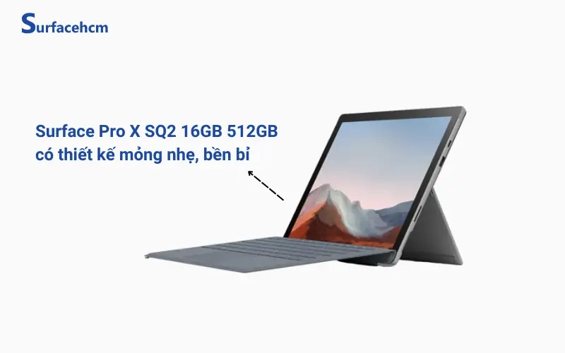 Surface Pro X SQ2 16GB 512GB chính hãng, giá tốt